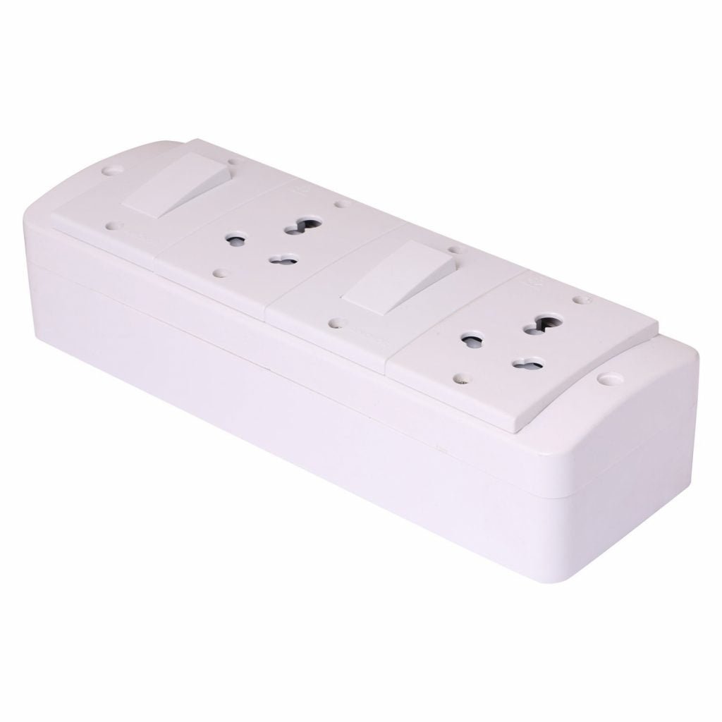 INDRICO Switch Board power strip extension multi outlet board Fitted ...