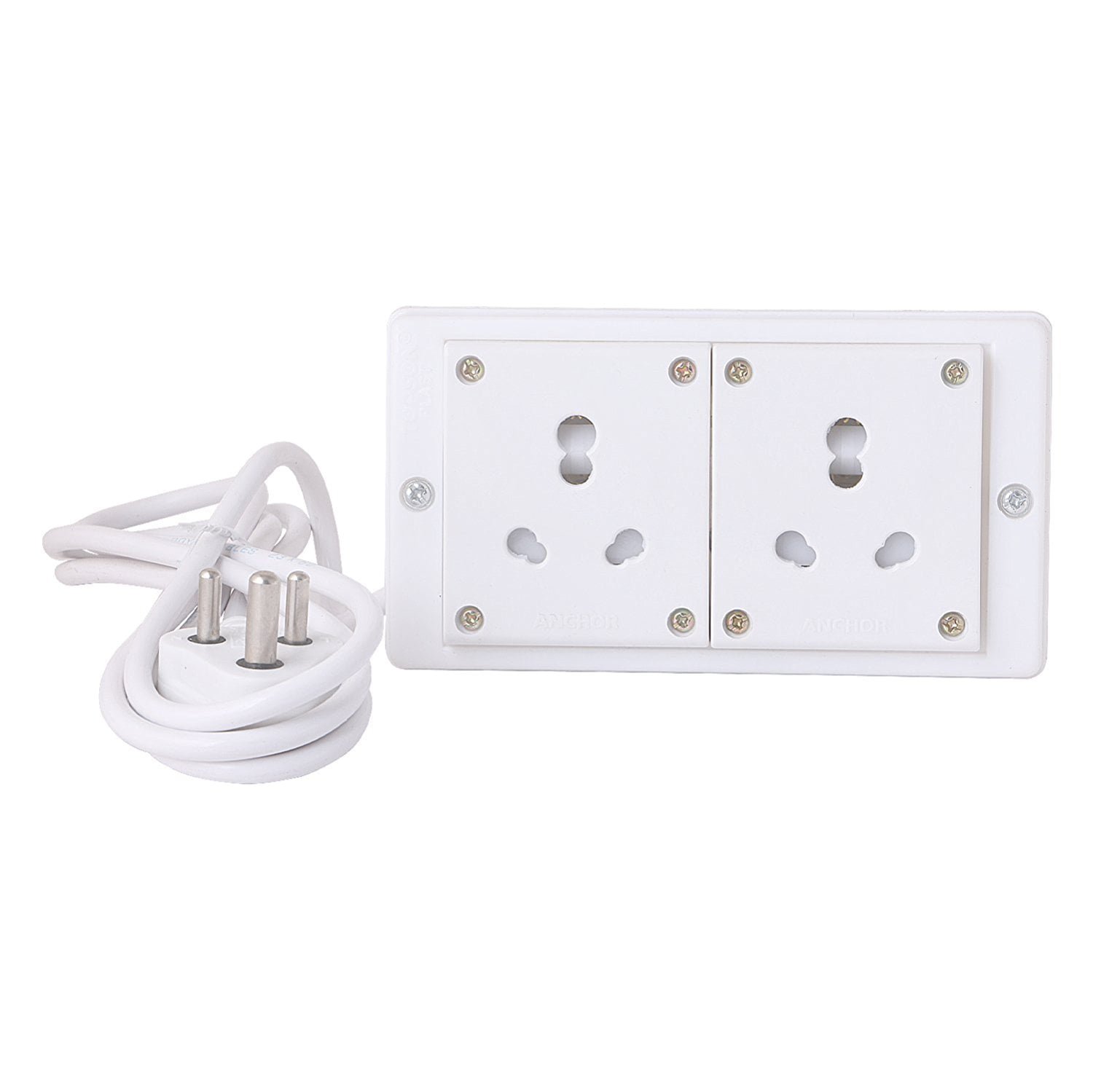 "INDRICO" Switch Board Spike Buster Fitted with 5 Anchor Sockets(5 Amp ...