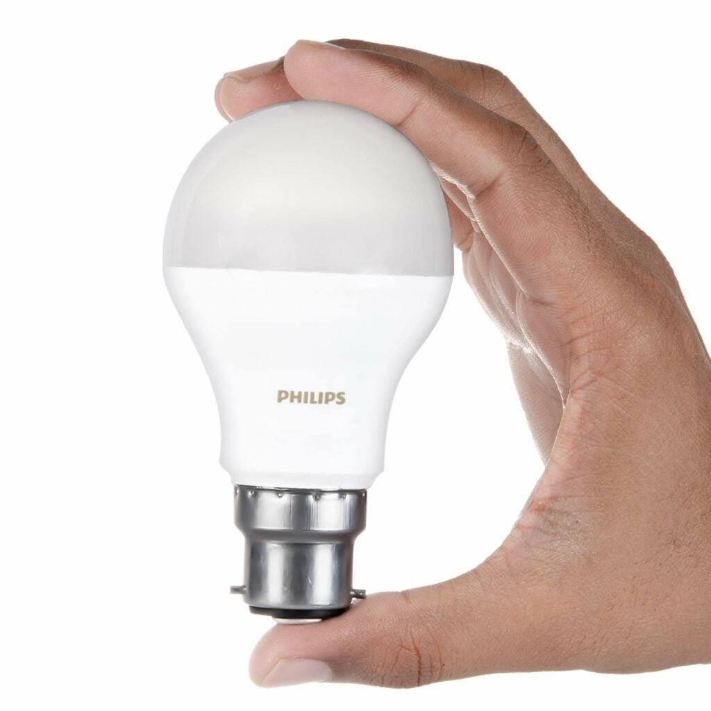 Philips Base B22 9-Watt LED Bulb (Pack of 4, White) - INDRICO®