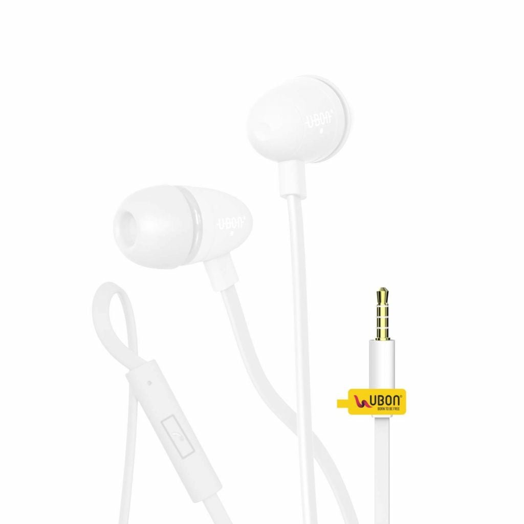 UBON GS-02 3.5mm in-Ear Earphone with Mic Clear Sound Audio & Dynamic ...